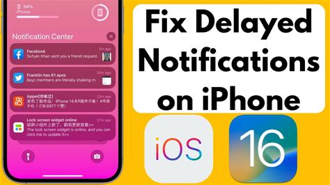 how to fix delayed notifications issue on iphone ios 16 here s the fix