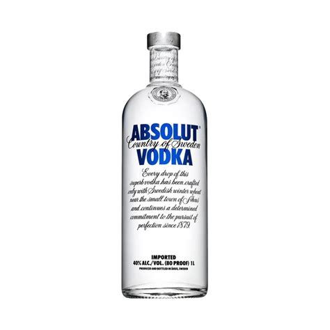 Absolute Vodka 1l Singhaus Beverage Solution