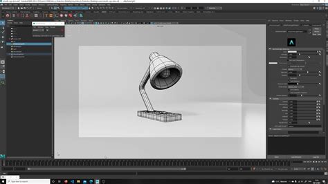 Rendering Smooth Wireframes In Arnold Youtube