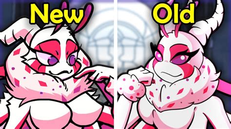 Fnf Sakuroma New Vs Old Youtube