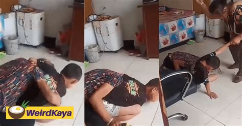Shocking Video Shows Boy Strangling His Grandma To Death At