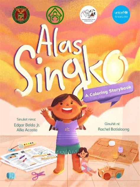 Alas Singko Filipino Storybook Coloring Book Version Pdf