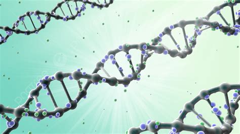 Medical Dna Cartoon Background Science Medical Biological Future