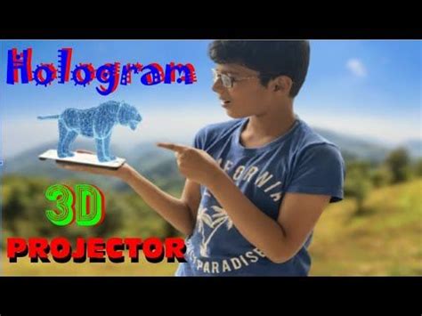 Smartphone Diy 3d Projector 3d Hologram Diy Tutorial You Can Do