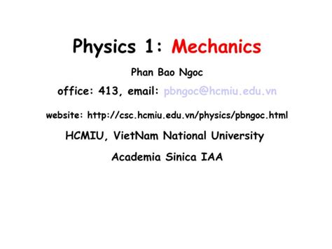 Lecture01physics1 Ppt
