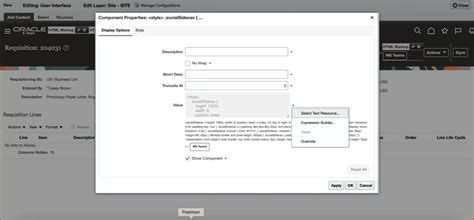 enhance oracle fusion apps ui integration for new business objects