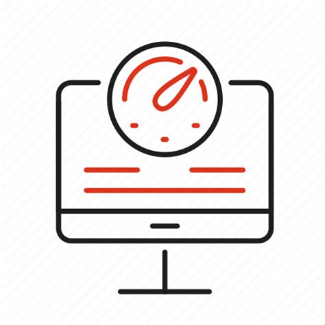 Analytics Dashboard Improvement Monitoring Performance Productivity Tracking Icon