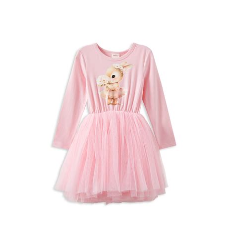Milky Ballerina Bunny Tutu Dress Dusty Pink Shop By Brand Milky