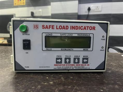 Delta LCD Safe Load Indicator System Touch Screen Display Power Consumption