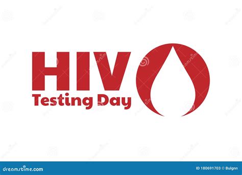 National Hiv Testing Day Vector Banner Observed On June 27 Every Year