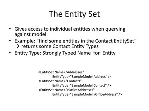 PPT Intro To Entity Framework PowerPoint Presentation Free Download ID