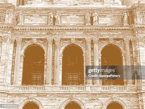 Classical Architecture Building Exterior High Res Vector Graphic Classical Architecture Building Exterior High Res Vector Graphic