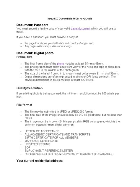 Required Documents For Study Permit Pdf Pixel Image Resolution