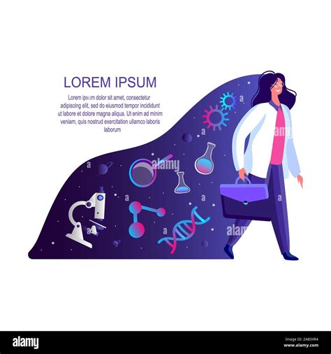 Lab Scientist Stock Vector Images Alamy