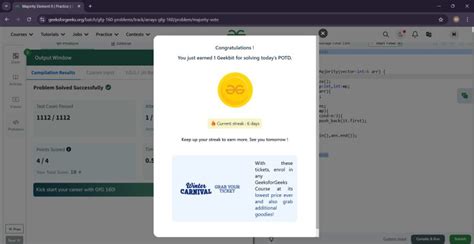 Mahfuz Ahmed On Linkedin Gfg160 Gfg160 Geekstreak2024