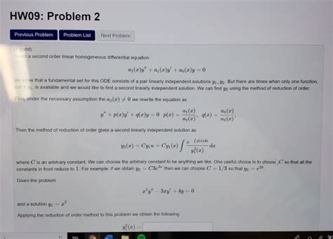 solved hw09 problem 2 previous problem problem list next