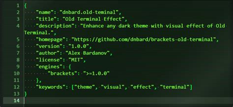 github dnbard brackets old terminal visual extension for dark