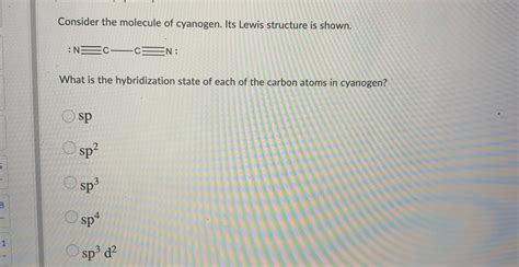 Cyanogen Lewis Structure