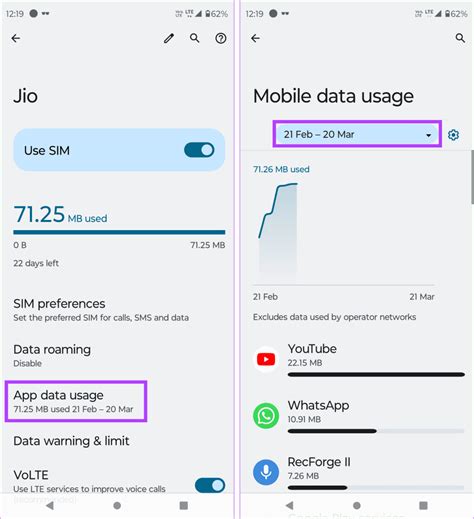 How To Check Data Usage On Android Guiding Tech