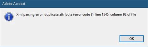 Solved GOD Please Save Me From This XML Parsing Error Adobe Product Community