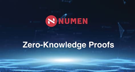 Introduction To Zero Knowledge Proof Part 4 Numen