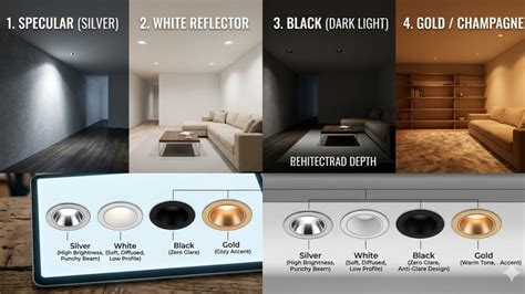 The Hidden Hero Of Lighting Choosing The Right Reflector Color For