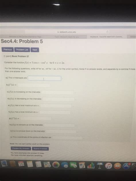 Solved Consider The Function F X 3 Cos X Cos 3 X For 0