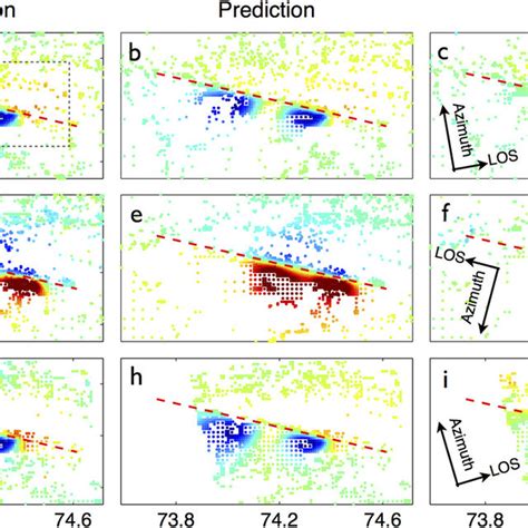 Quadtree Decomposition Of Unwrapped Insar Observations First Column Download Scientific