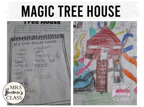 Magic Tree House Activitiesfor Any Book In The Series Mrs Bremer