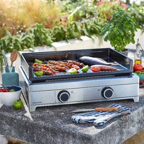 Plancha électrique 2 Feux Modern Inox 60 Forge Adour