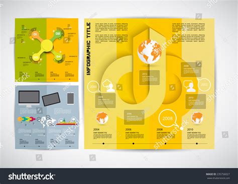 Timeline Infographic Vector Stock Vector Royalty Free 235756027