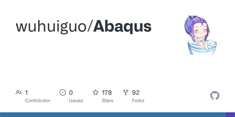 Github Wuhuiguoabaqus