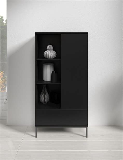 Meubella Kast Queen Mat Zwart 70 Cm Bol