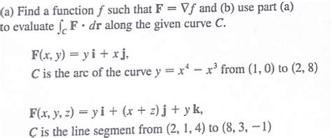 Solved A Find A Function F Such That F F And B Use Part Chegg Com