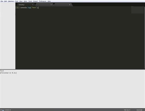 Javascript Nodejs Build System In Sublime Text 2 Stack Overflow