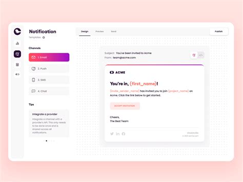 Courier Notification Builder By Alexey Matyushkin For Collabwest On Dribbble