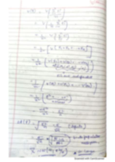 SOLUTION Sampling Distribution Studypool