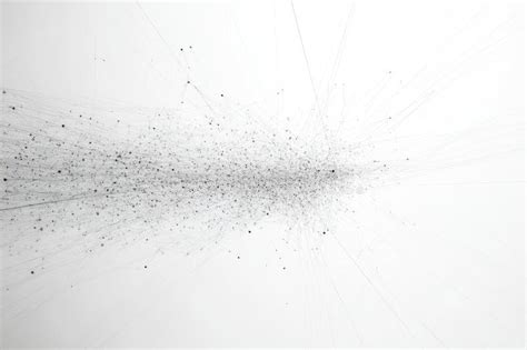 A Visual Representation Shows A Data Cloud With Thin Lines Radiating Outward Symbolizing
