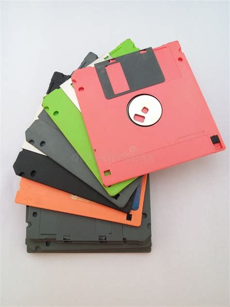 Stack Of Floppy Disks Stock Photo Image Of Computer