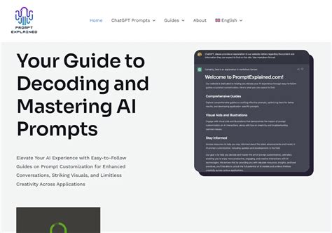 Website That Helps Users Master Prompts Engineering Through Insights Techniques And Tips For