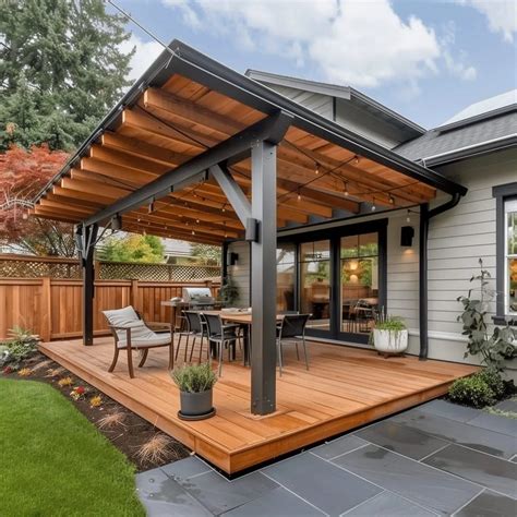 20 Covered Patio Ideas Attached To House For Year Round Use Hearth