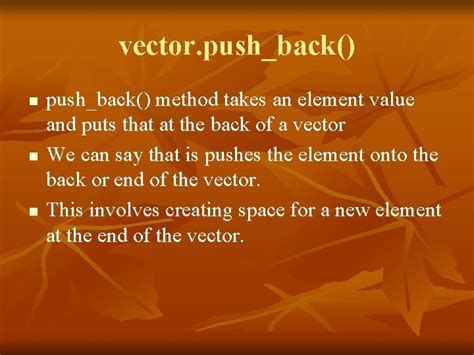 std library of c part 2 vector n