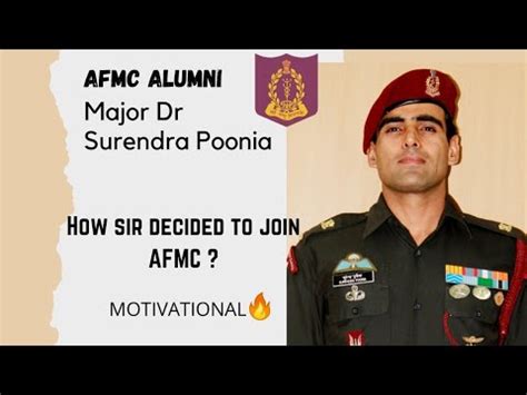 Afmc Alumni Maj Dr Surendra Poonia🔥 Afmc Aim Jaihind