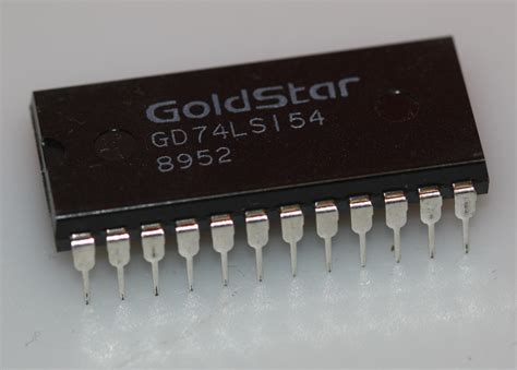 4 Line To 16 Line Decoder Demultiplexer DIP 24 Elektronik Lavpris Aps