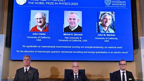 Nobel Prize In Physics Goes To 3 Scientists Whose Work Advanced Quantum