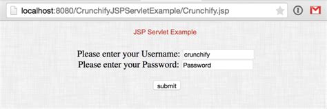 Servlet Tutorial Getting Starting With Jsp Servlet Example • Crunchify