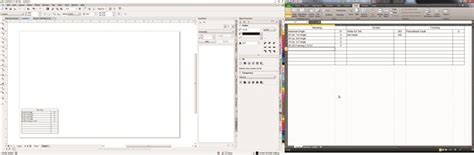 Embedding Excel Tables Selecting Cell Range Coreldraw Graphics Suite X7 Coreldraw