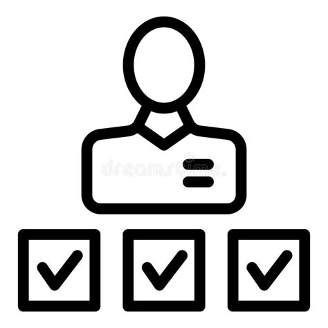 Task Completion Icon With Checked Boxes Stock Vector Illustration Of Successful Checklist
