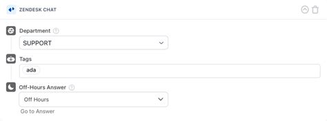 hand off chatters to live agents using the zendesk live agent block