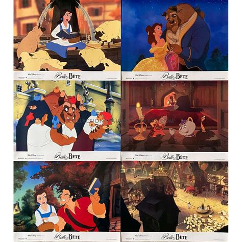 Photos Dexploitation Français De La Belle Et La Bete Disney 30x40